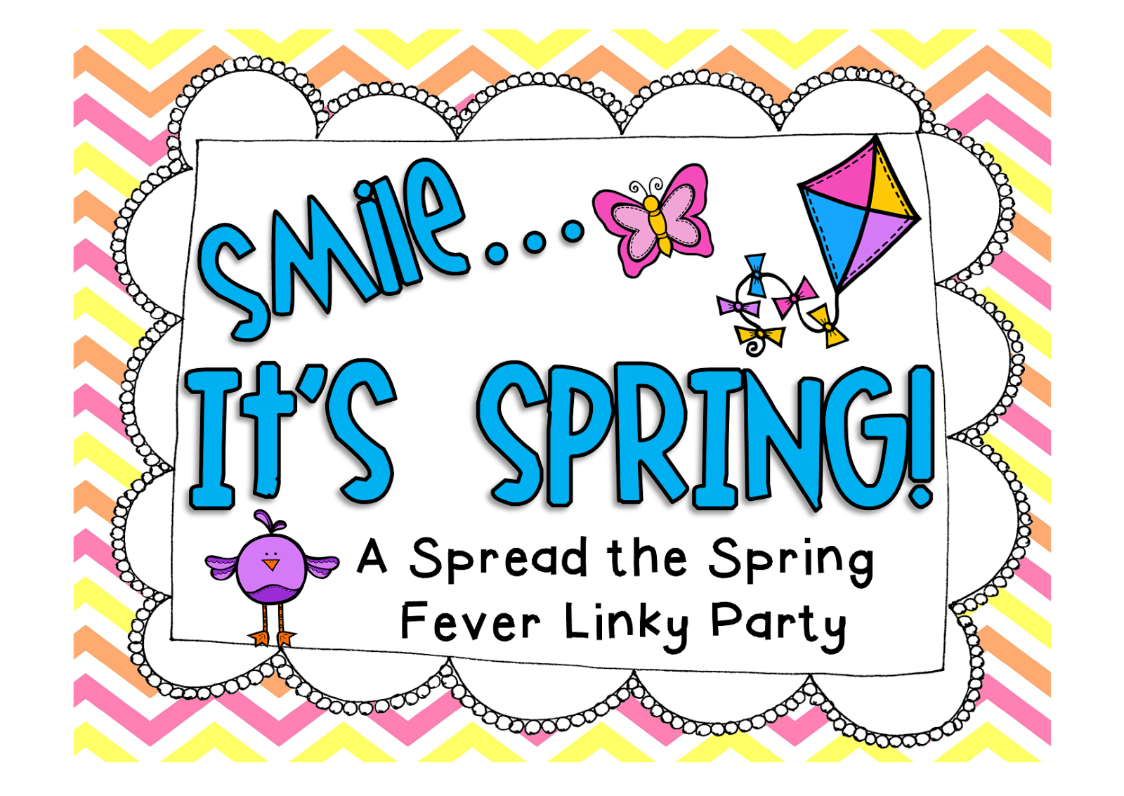 Mrs. Kelly's Klass: It's a SPRING LINKY! Help Spread the Spring Fever!