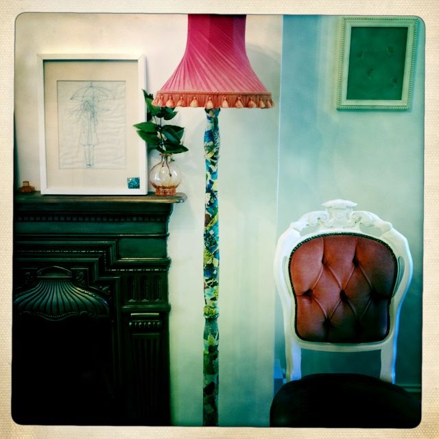 MAKE: Fabric Collage Lamp - Life Unstyled