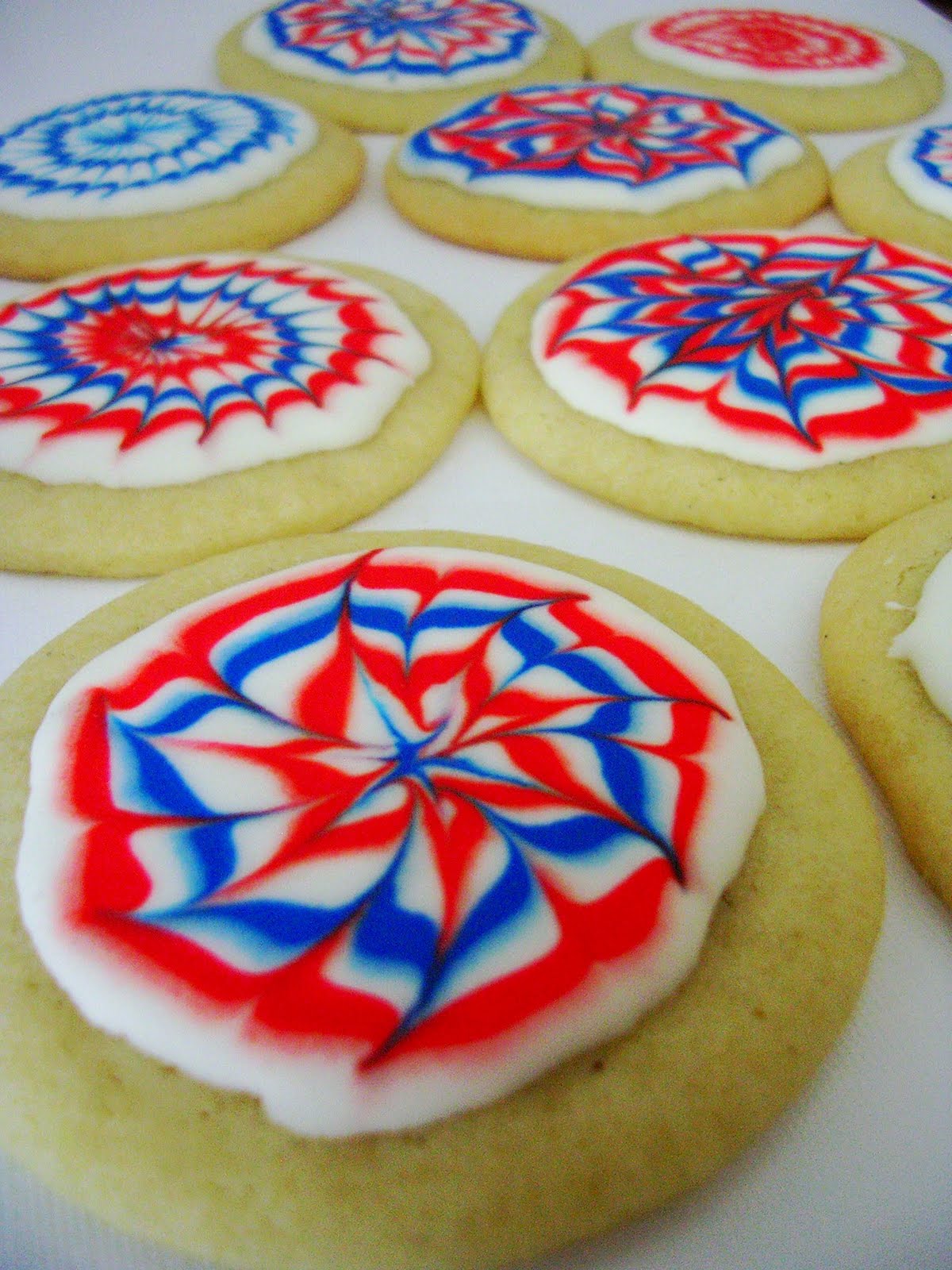The Busty Baker: Firework Sugar Cookies
