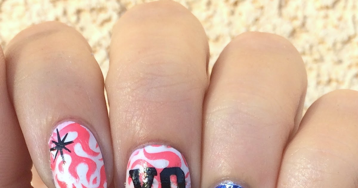 Midnight Stamper: Patriotic Election Day Nails