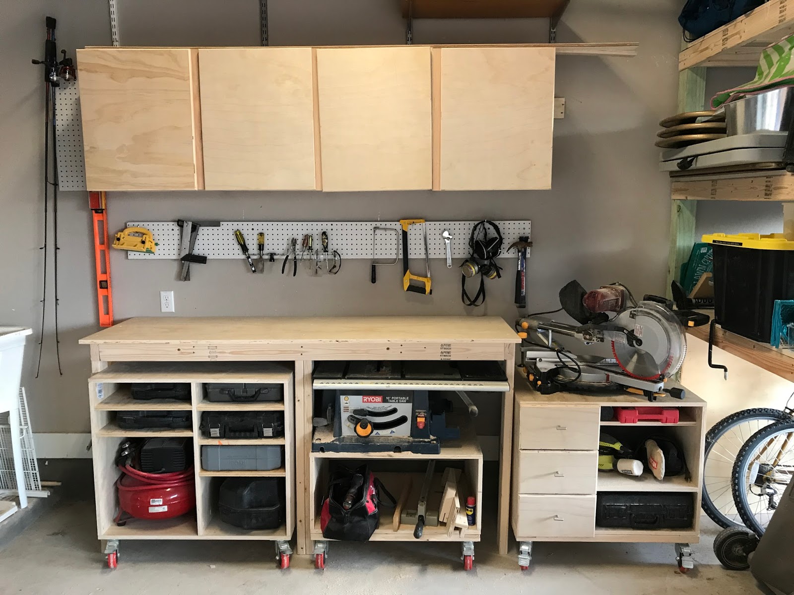 Workshop Shelving Ideas