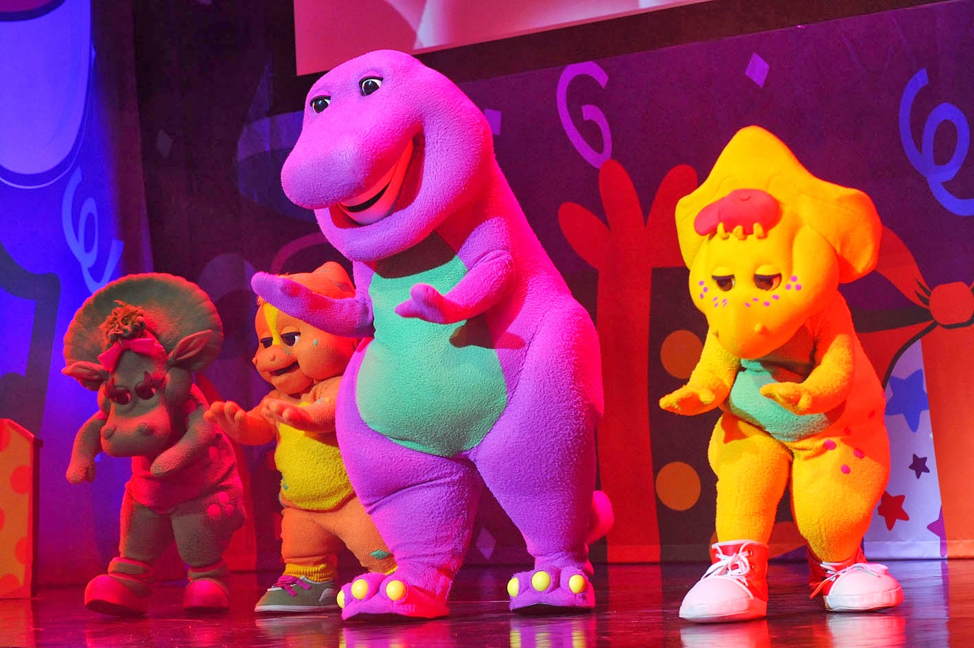 Purple Plum Fairy: BARNEY INVITES YOU TO CELEBRATE HIS BIRTHDAY IN AN ...