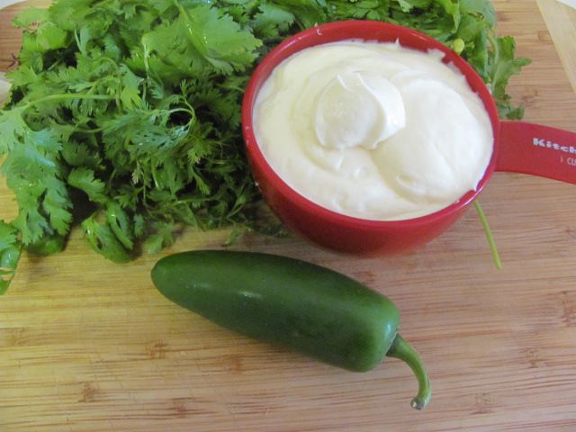 Growing Gourmets: Fish Tacos with Jalapeno Cilantro Ranch Sauce