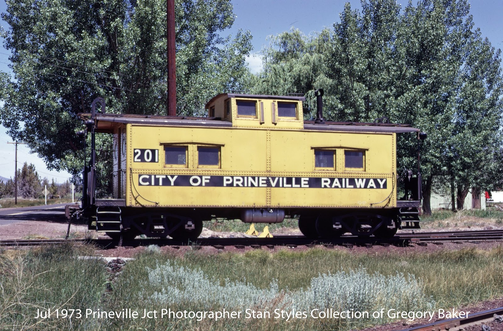 SP&S OREGON TRUNK: CITY OF PRINEVILLE RAILWAY