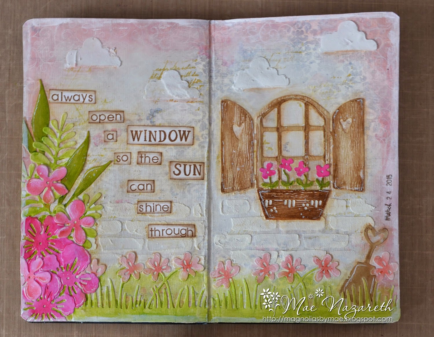 Art Journal: Magnolia Window – Magnolia
