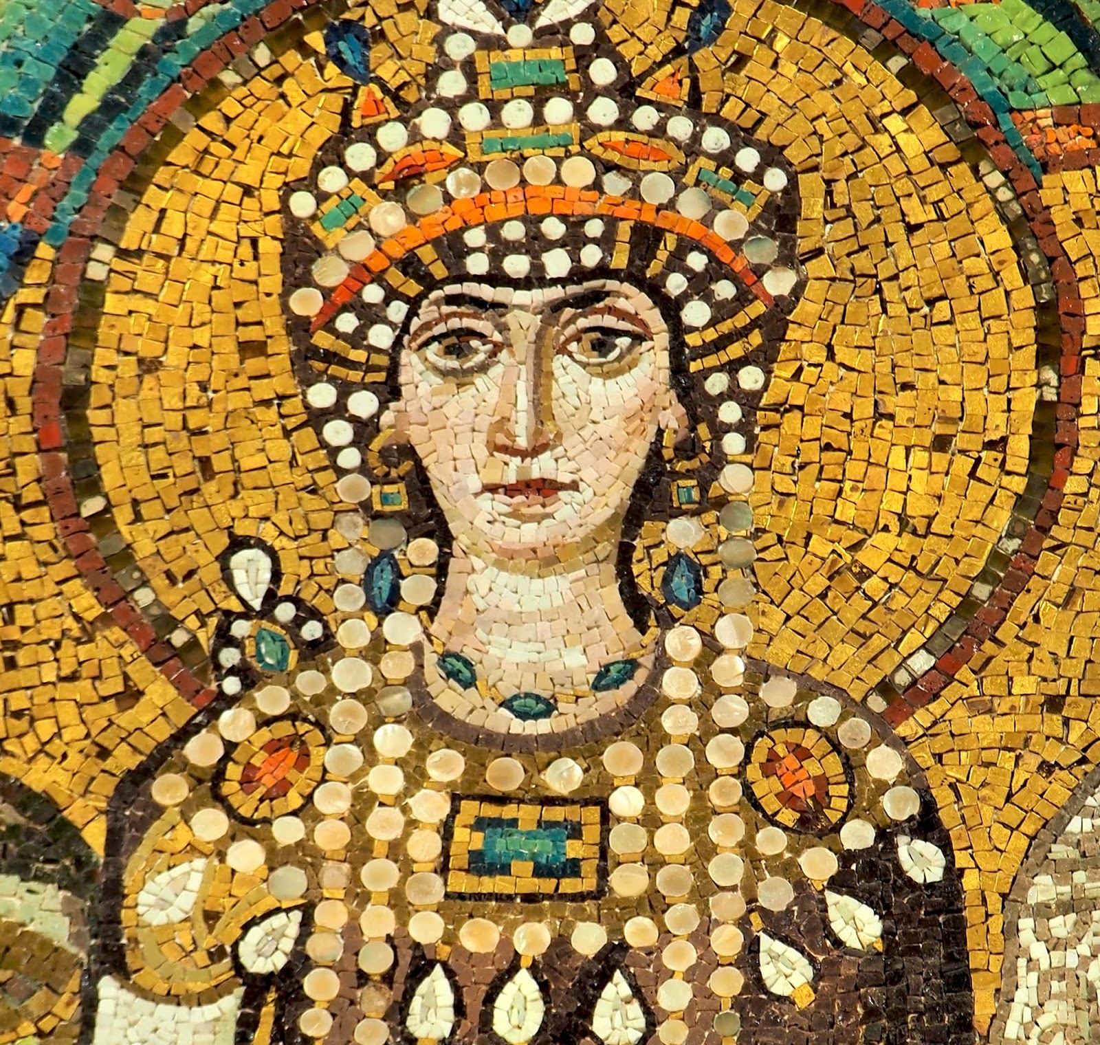 HISTORIA DEL ARTE : temas, imágenes y comentario: ** MOSAICOS DE JUSTINIANO Y TEODORA.
