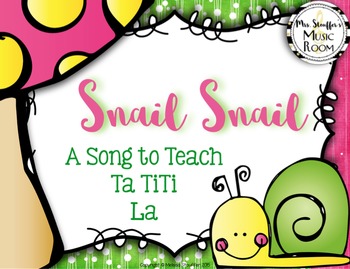 How to Teach "La" Using Songs and Games - Sing Play Create