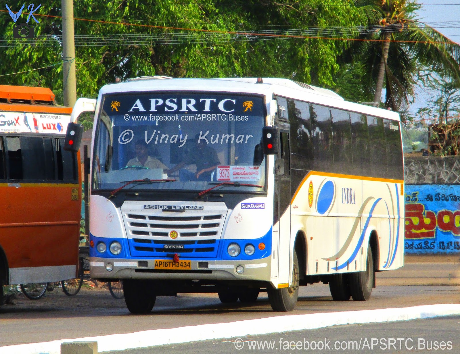 APSRTC New INDRA A/C Buses