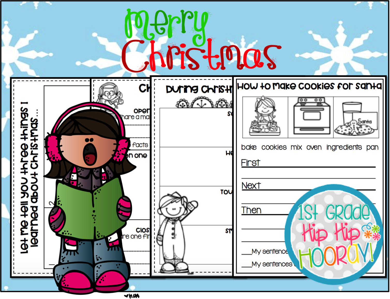1st Grade Hip Hip Hooray!: Holidays Around the World...Christmas!