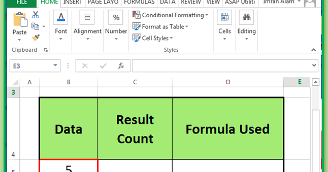 How To Use "Count" - "CountA" - "CountBlank" - "CountIF"