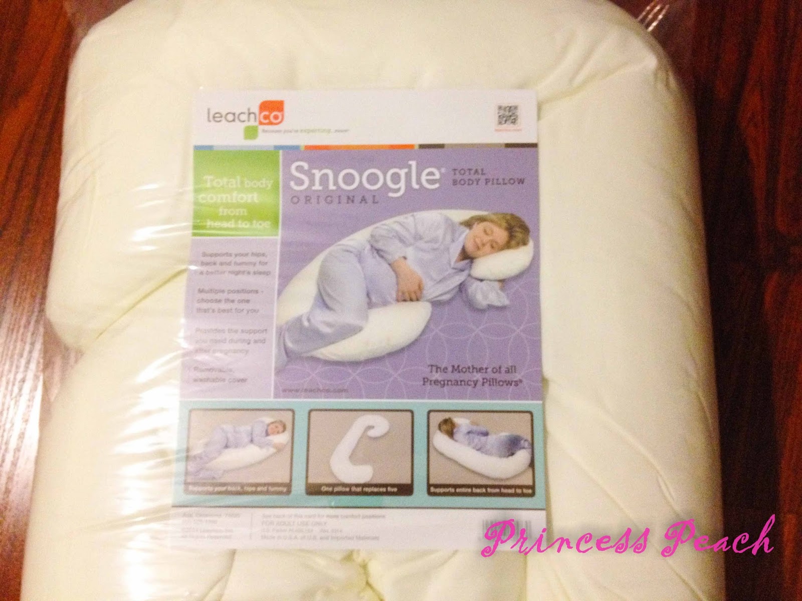 [開箱文]超值又奢華的Snoogle孕婦抱枕~!!｜PrincessPeach | 媽咪拜MamiBuy