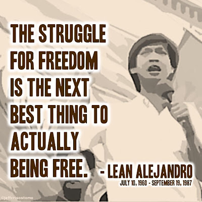 Politics for Breakfast: Lean Alejandro (1960-87)