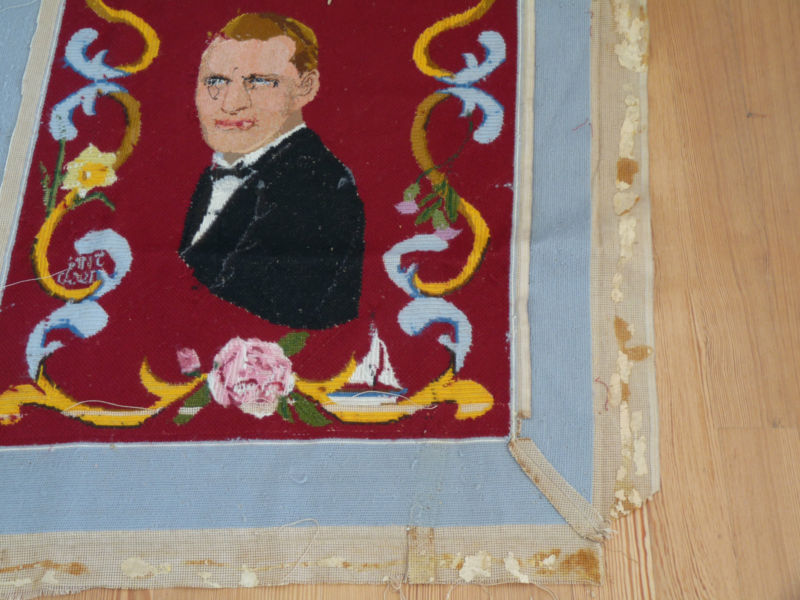 British Patriotic Samplers: Coronation portrait tapestries : Elizabeth ...