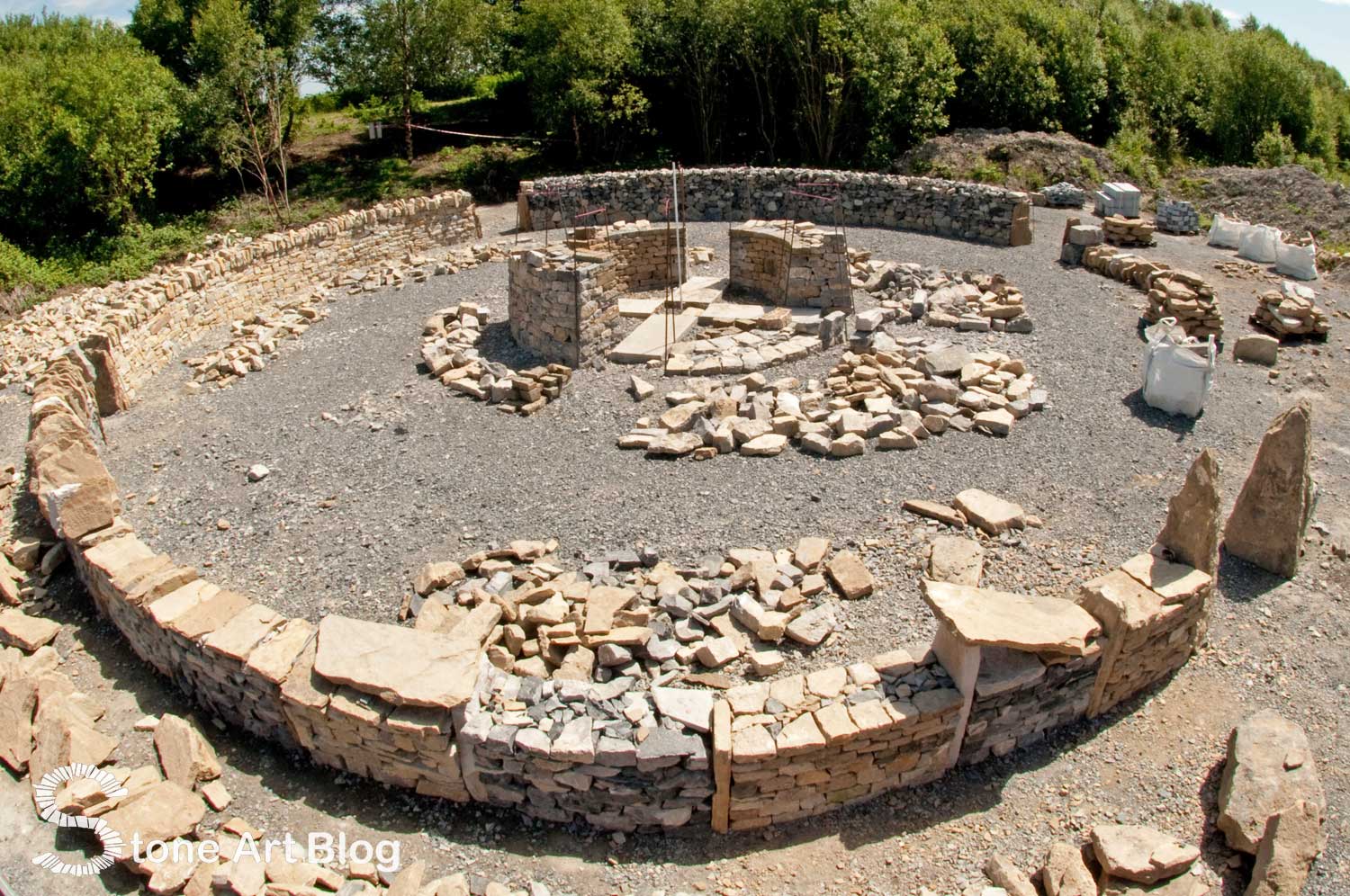 Stone Art Blog: The Gathering of Stones in the heart of Ireland