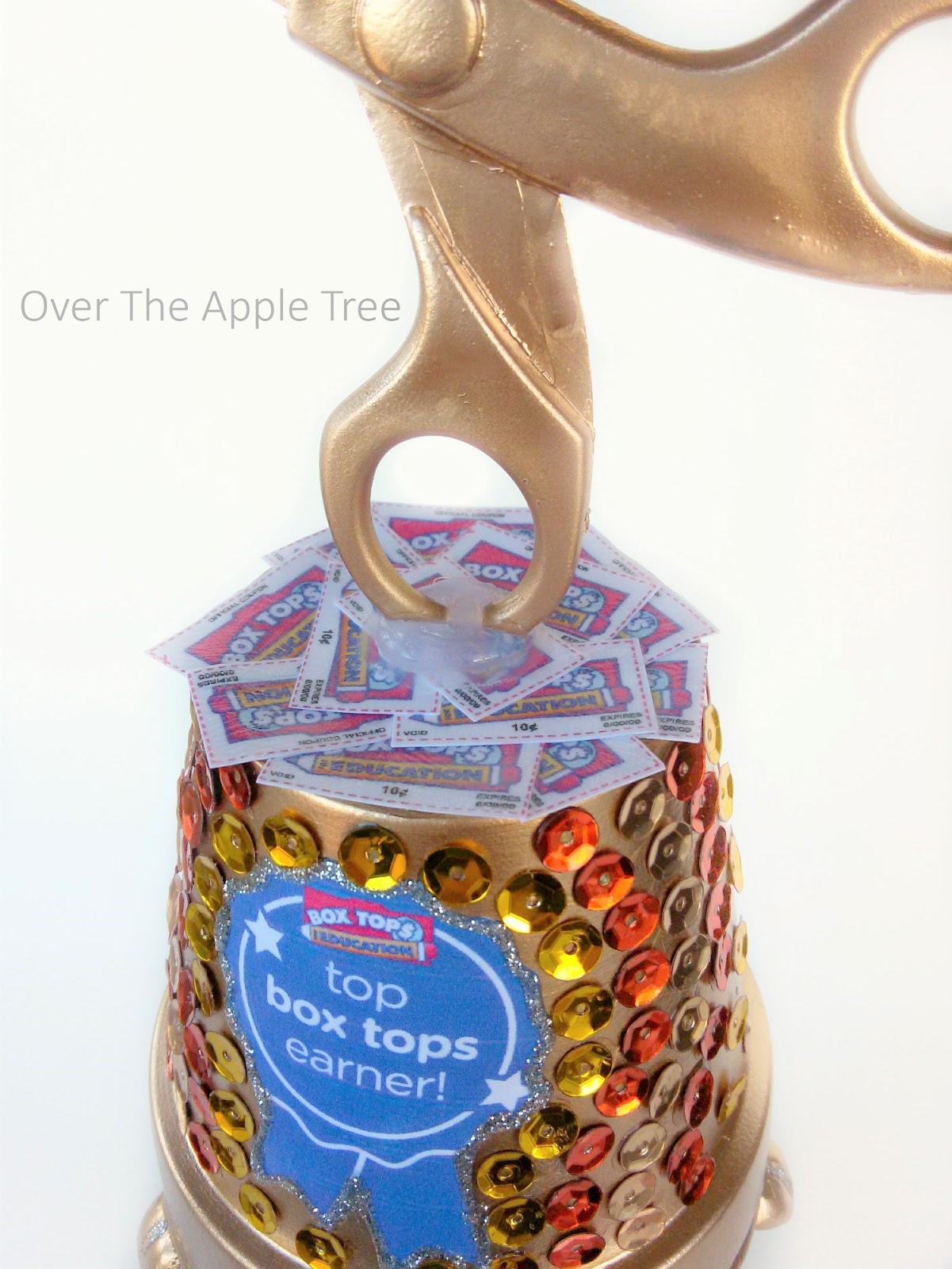 Over The Apple Tree: DIY Box Top Trophy