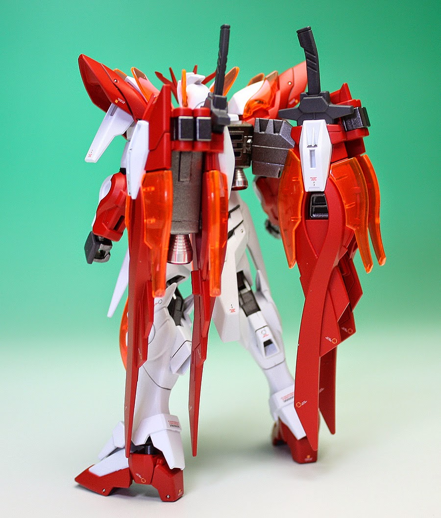 Custom Build: HGBF 1/144 Wing Gundam Zero Honoo