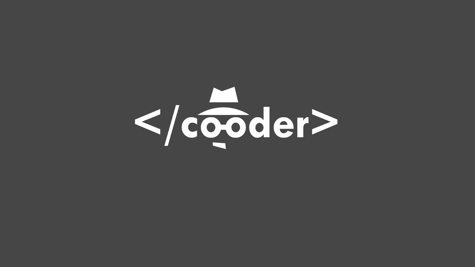CODER WALLPAPER LOGO