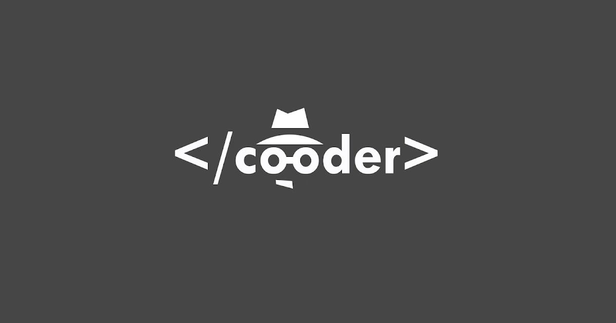 CODER WALLPAPER LOGO