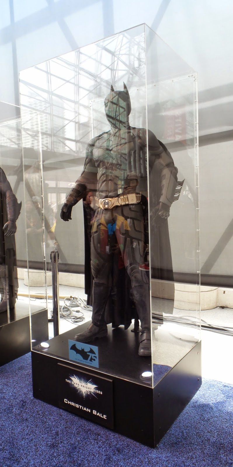 Fashion and Action: Batman 75th Anniversary Movie Costume Display at NYCC