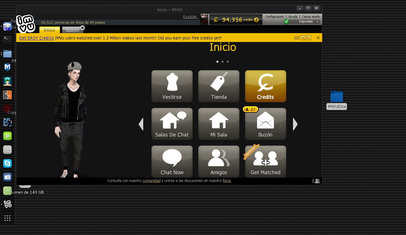 Social: IMVU Elite (Version de IMVU con mejoras)