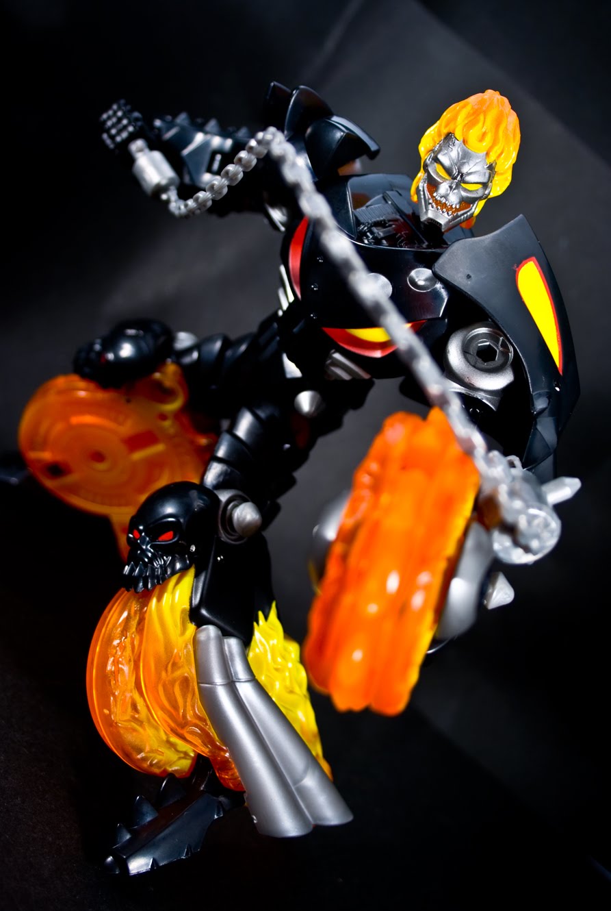 拉云@玩物丧志: Marvel X Transformers Ghost Rider