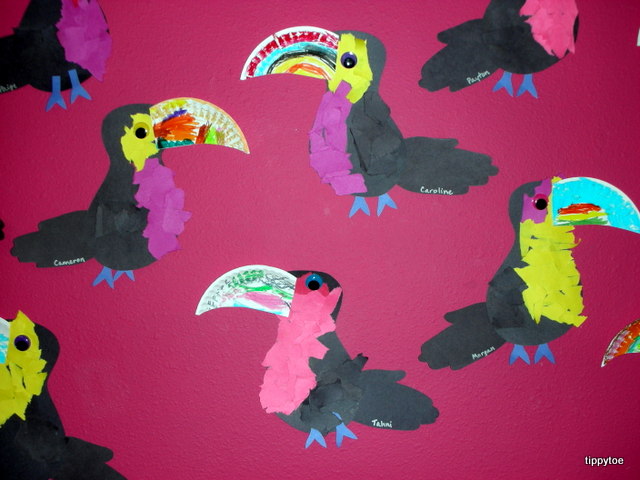 Tippytoe Crafts: Toucans!