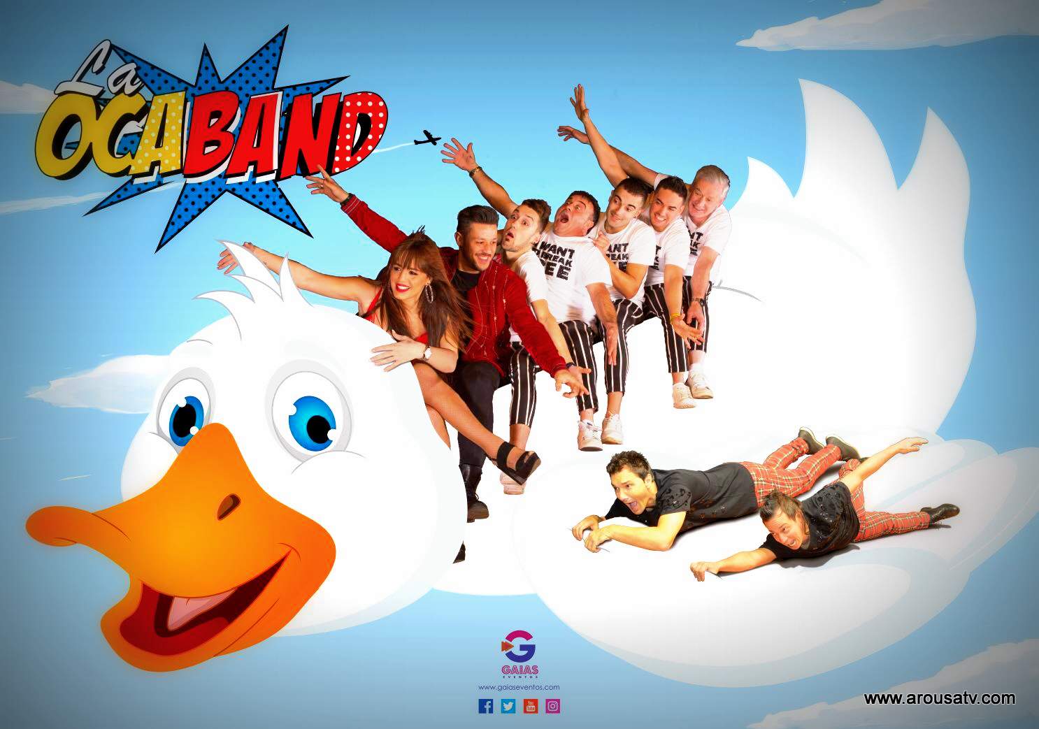 SHOW La Oca Band "A Historia da Verbena" | 14ago | Guía ArousaTv