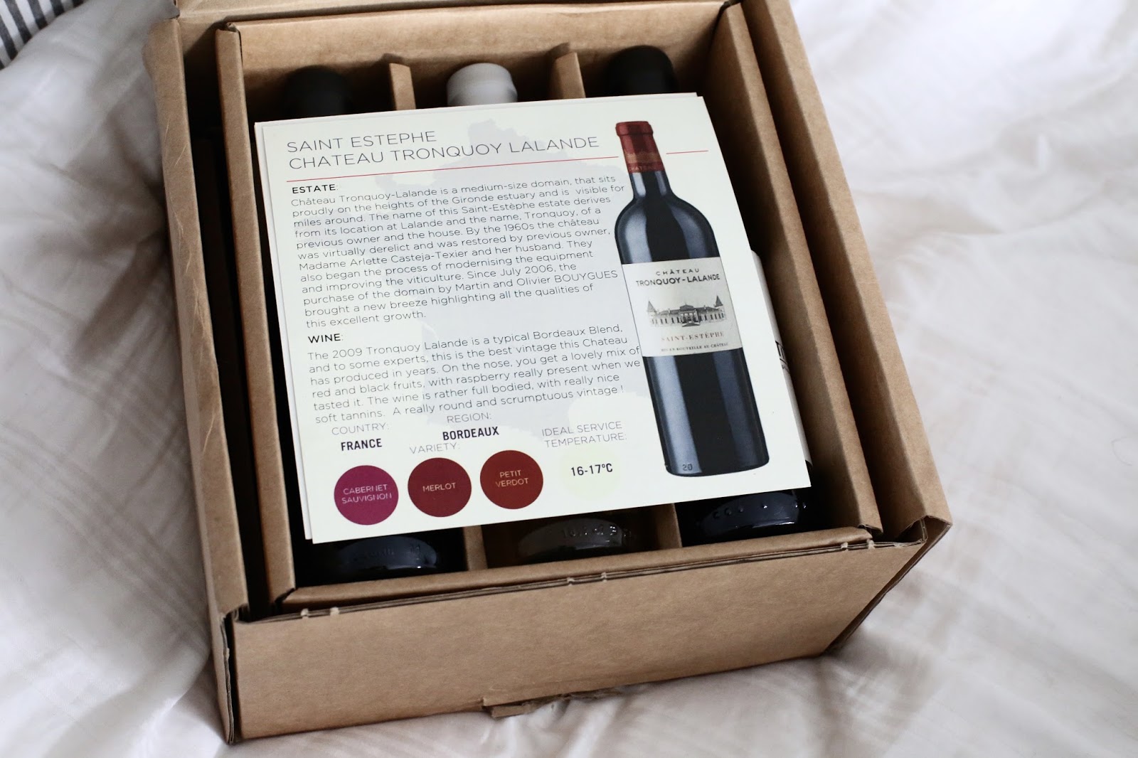 Emtalks: Vinoa Wine Box Subscription Tasting Review - Christmas Gift Idea