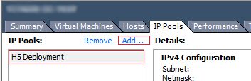 Configure IP Pools in your VMware Data Center | TechCrumble