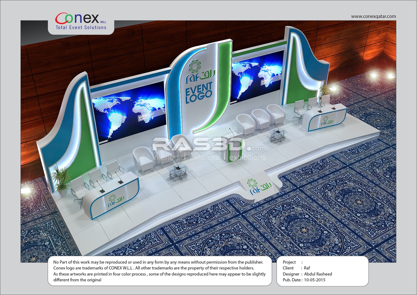3D Designer / Visualizer - Events, Exhibitions, Interiors, Exteriors ...