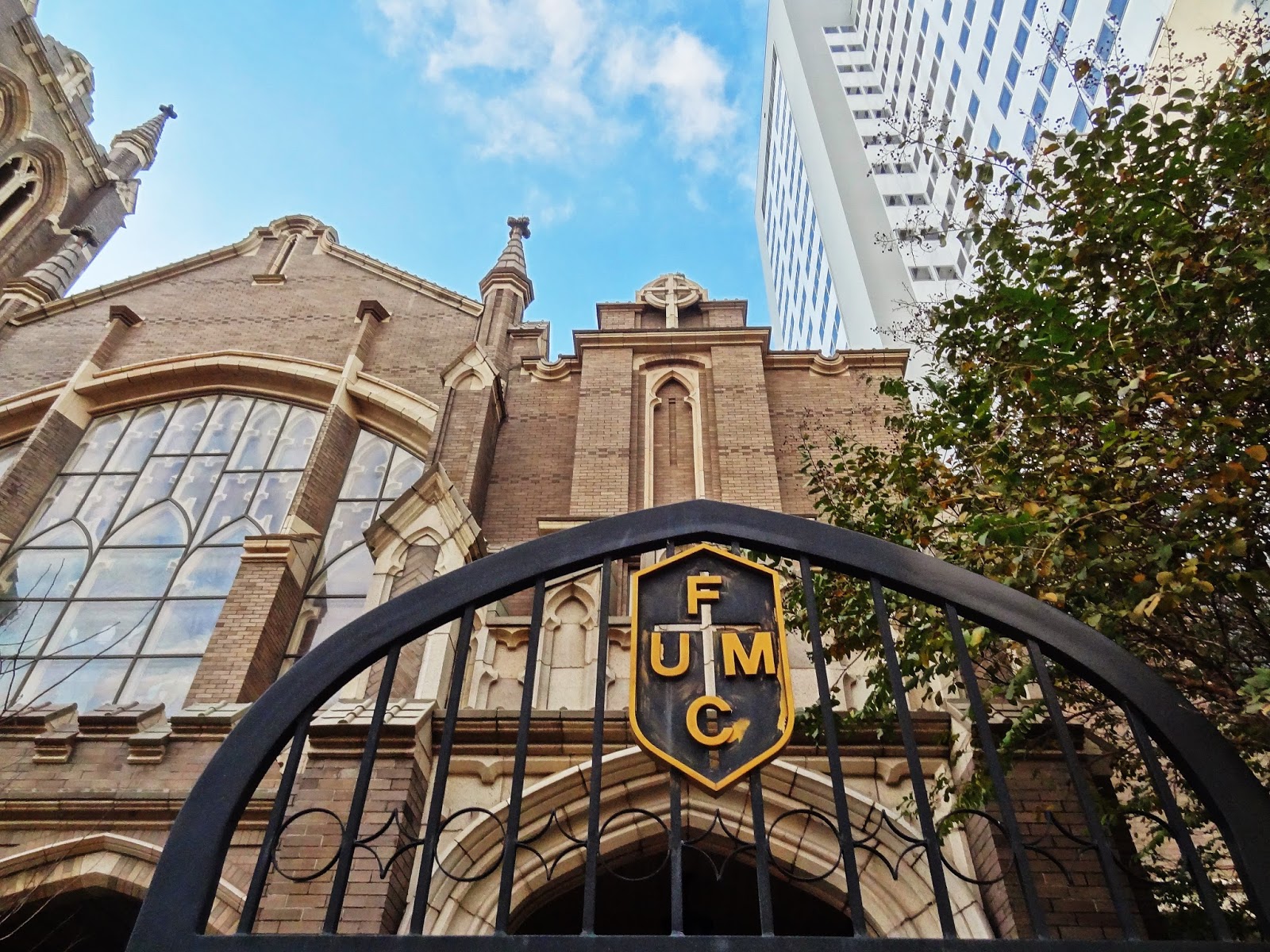 Houston in Pics: First Methodist Church - Historic FUMC Church on Main