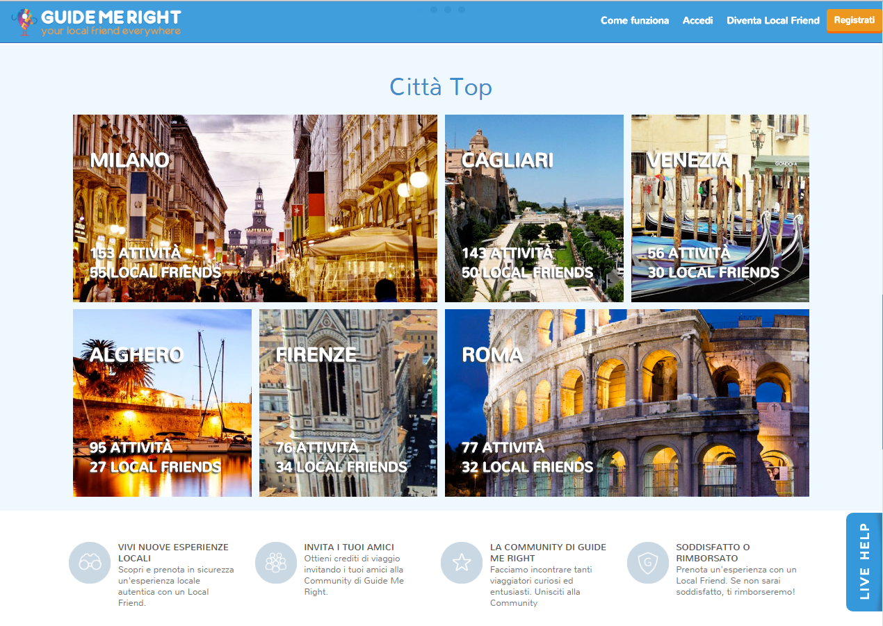 Guide me right, la nuova piattaforma online di servizi per il turismo ...