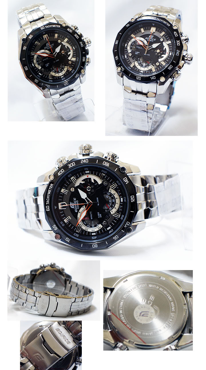 HASYIM SMART WATCH: CASIO EDIFICE F1 RACING OFFICIAL 3D CHRONOGRAPH EF ...