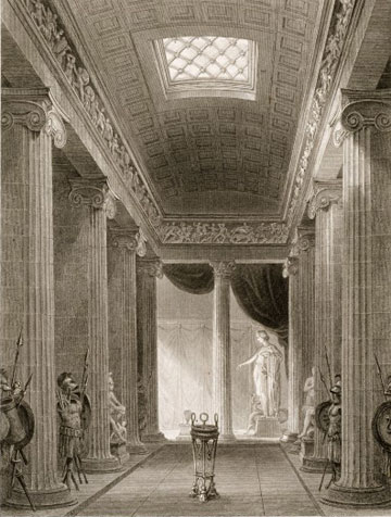 Theseus Aegean: Δελφοί, Ναός του Απόλλωνα
