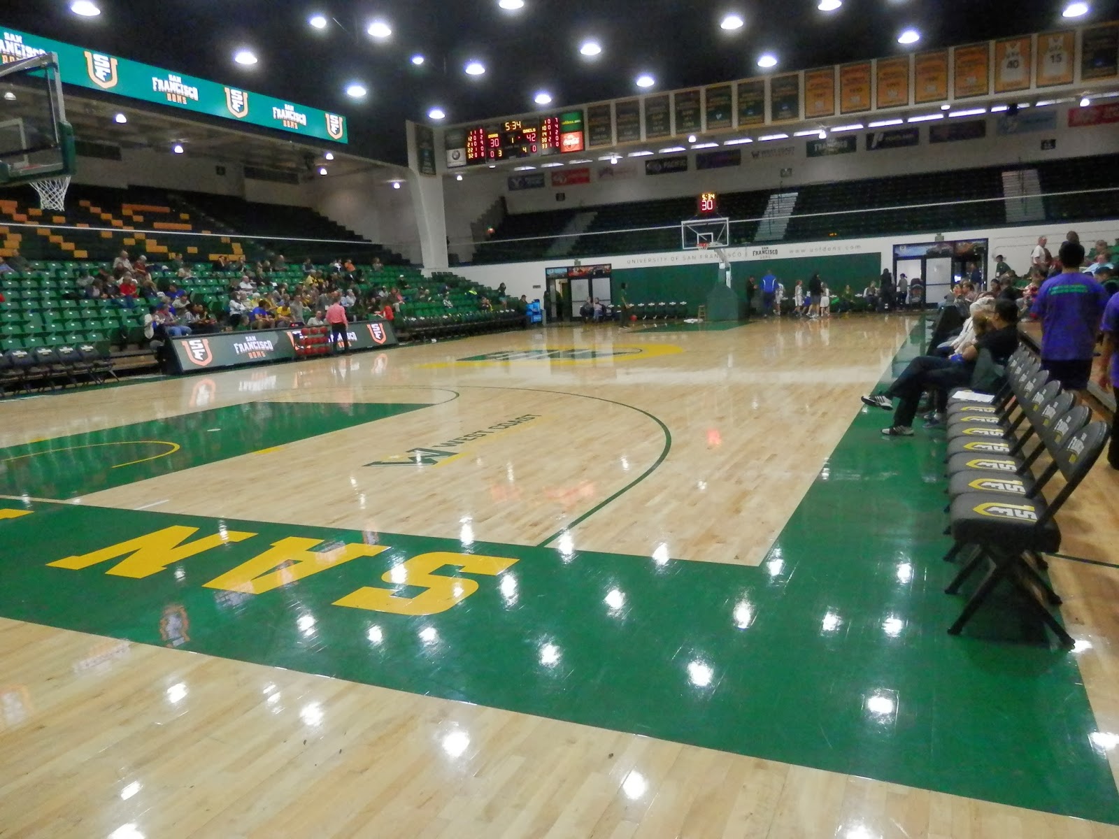 Adventures in Weseland: War Memorial Gym-Home of the USF Dons