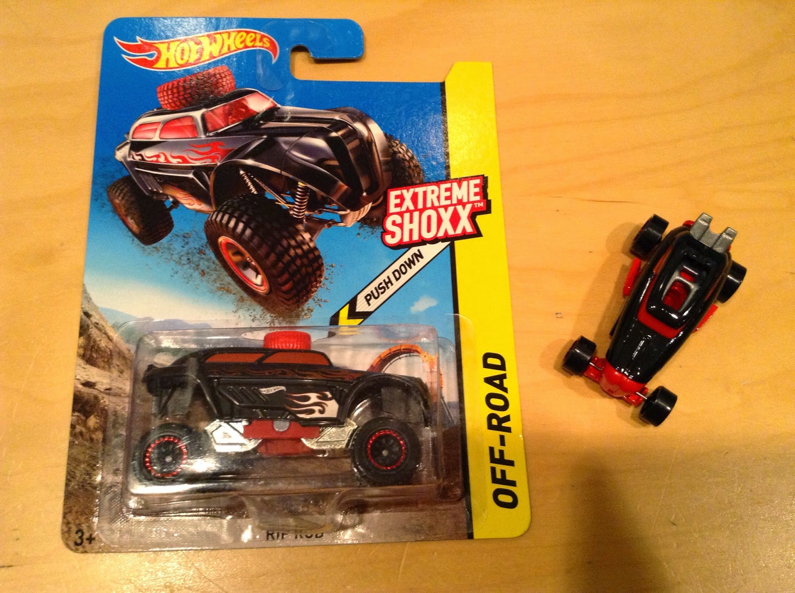 JULIAN'S HOT WHEELS BLOG: Extreme Shoxx Rip Rod & Mainline Rip Rod