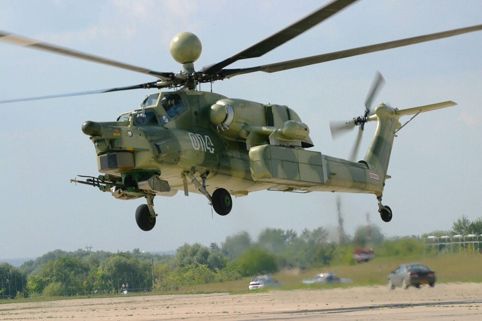 Mi-28N Night Hunter Combat Helicopter |Russian Military Aircraft Picture