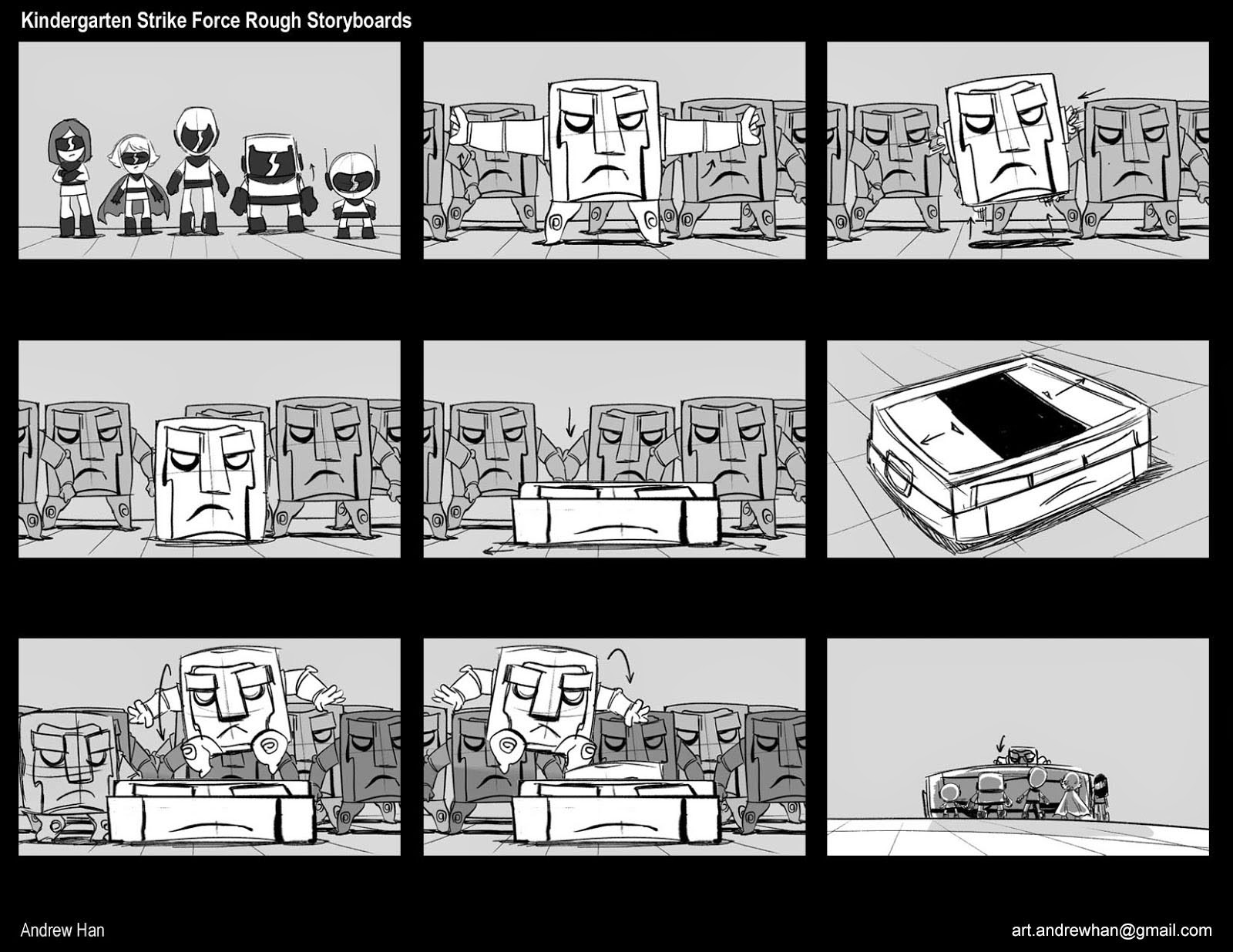 Andrew Han's Portfolio: Animation Storyboards