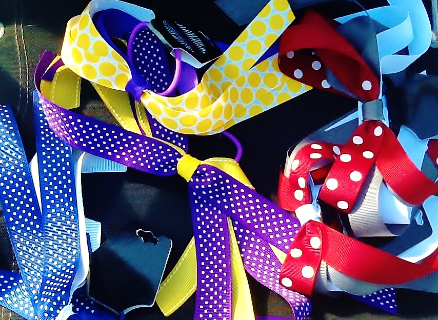 Creative Desire's: Bows Galore & Kid Couture : School Spirit Hair ...