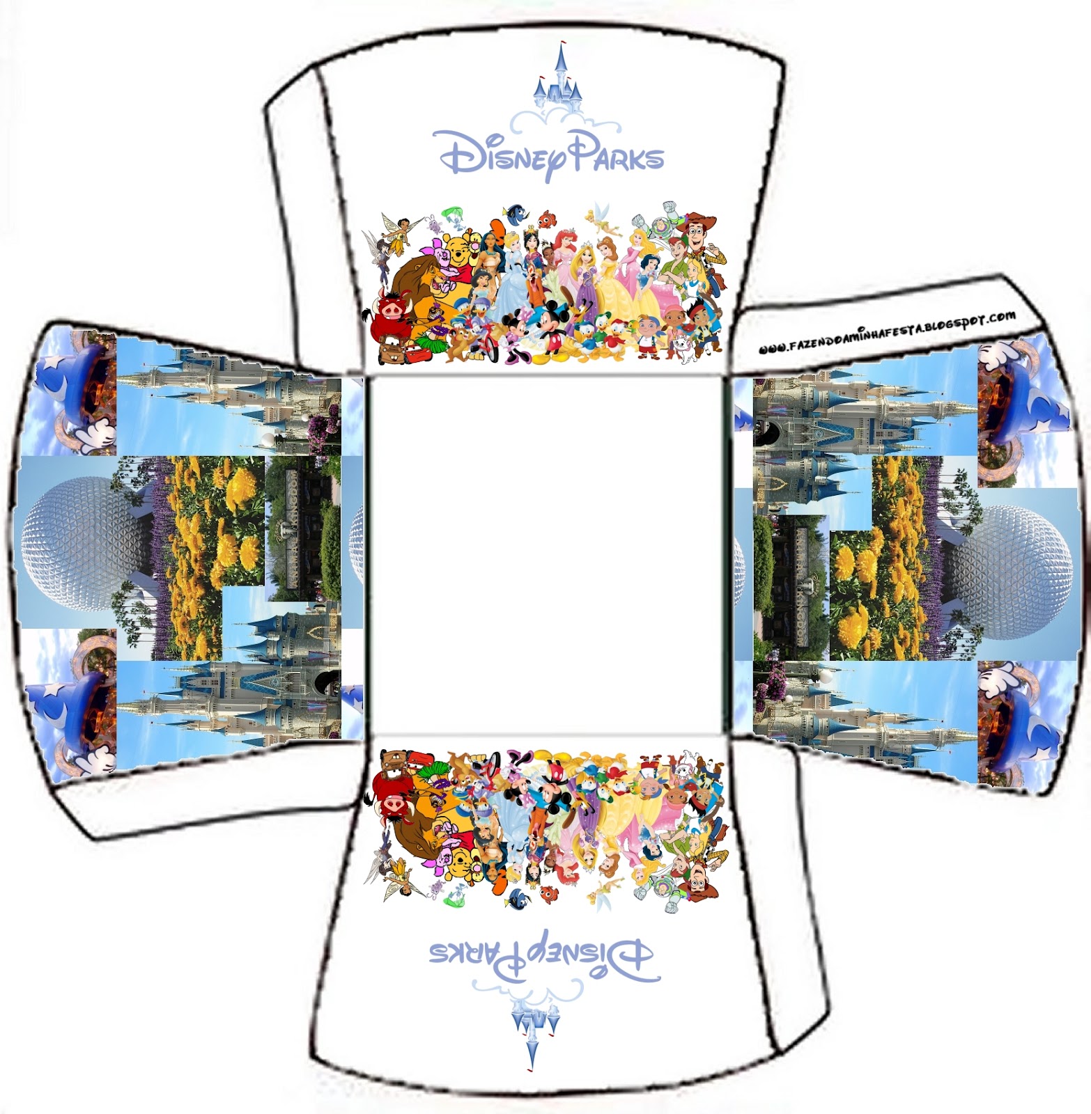 Disney Parks: Free Printable Boxes. - Oh My Fiesta! in english