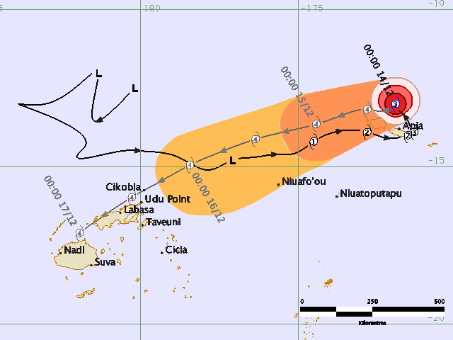 Babasiga: Cyclone warning for Fiji