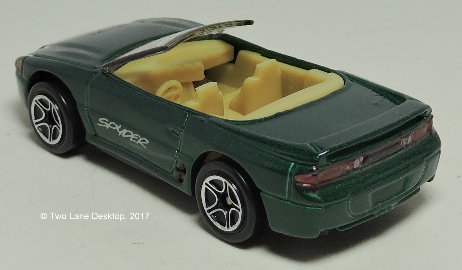 Matchbox 1990 Nissan Prairie and Mitsubishi 3000GT VR4 Spyder