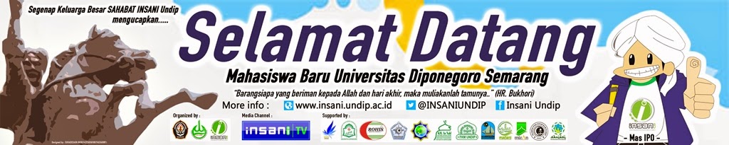 MMT (Horizontal) Selamat Datang Maba INSANI Undip - SUKADESAIN
