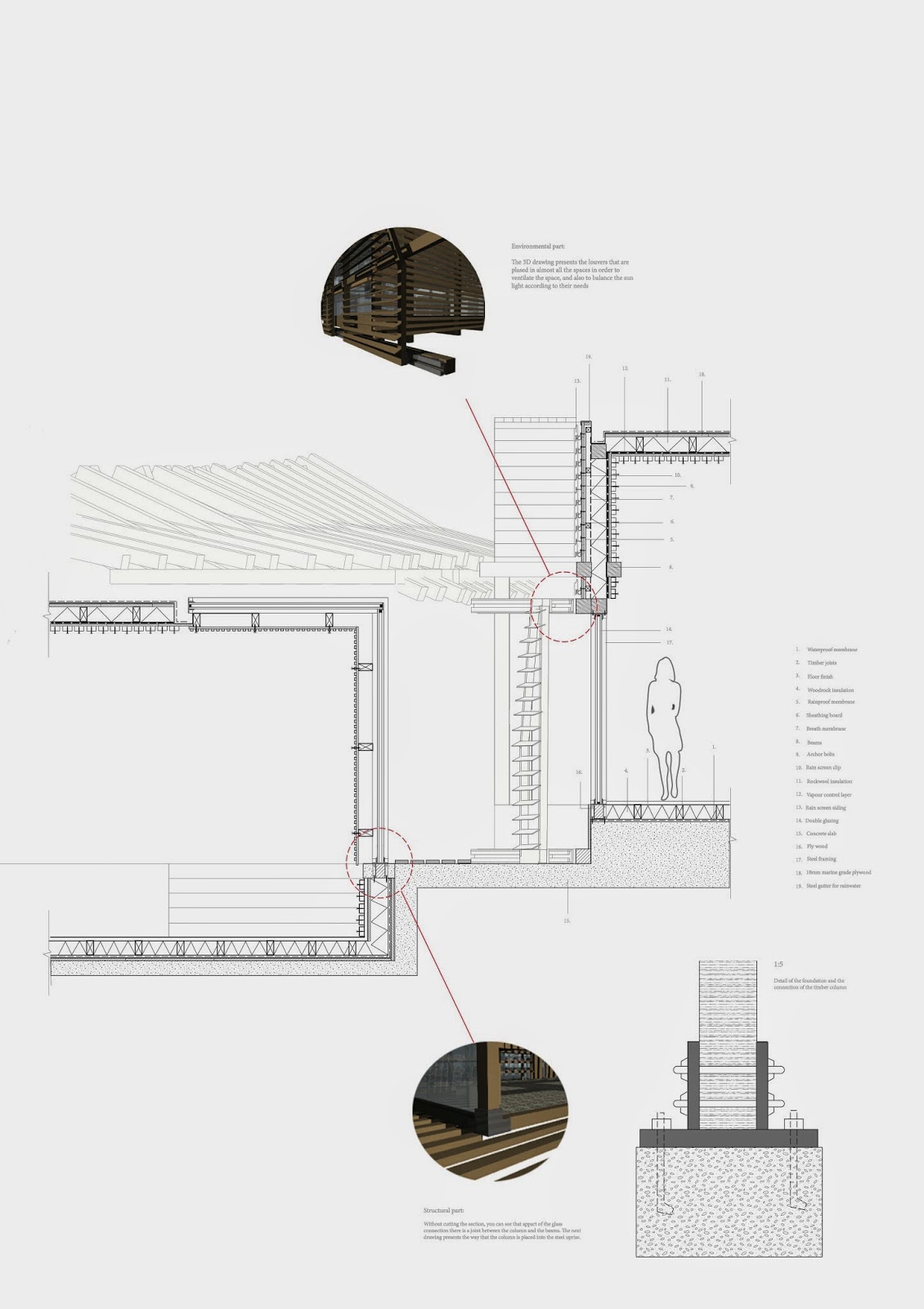 Georgia Grigoriadi BA(Hons)Architecture: Sections | Collage | Detail ...