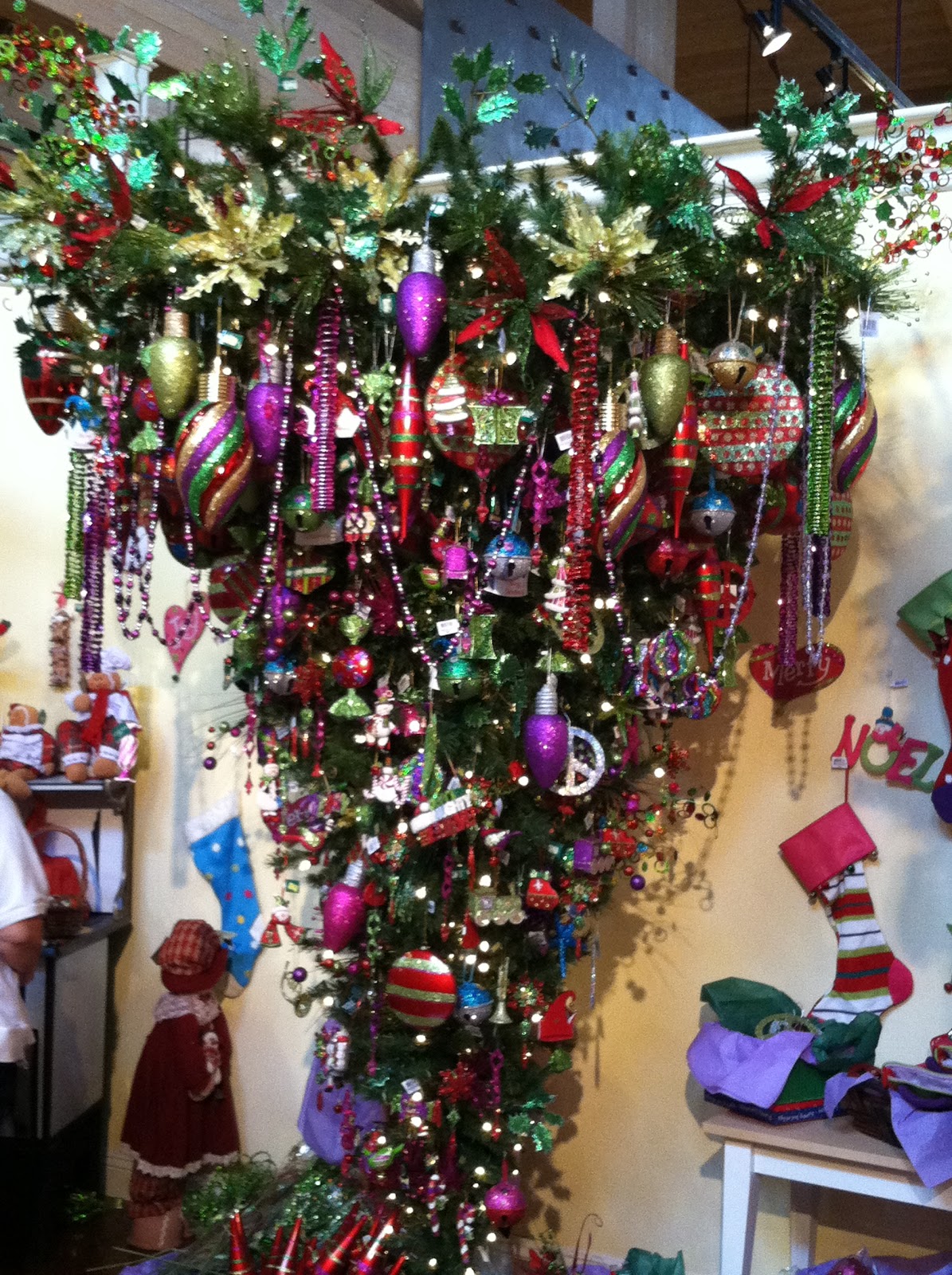 Upside down Christmas Trees?