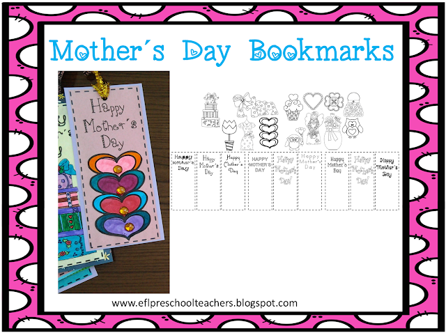 ESL/EFL Preschool Teachers: Mother´s Day Activities for the ELL