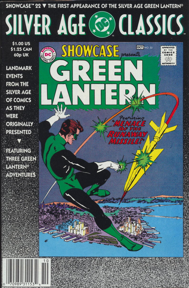 Back Issue Letters: Showcase #22 (Oct. 1959)