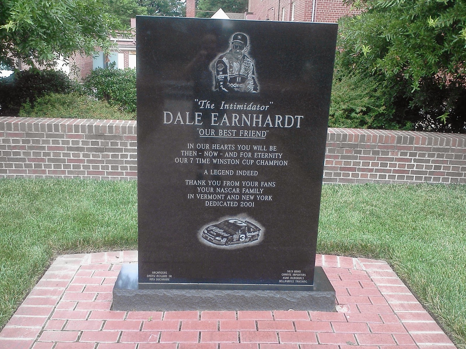 Economic Disconnect: Dale Earnhardt Tribute Plaza