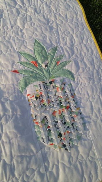Sunshine Pineapple Quilt Pattern