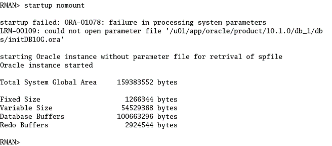 oracleops-support: RMAN-Backup and Recovery : part -1 (pfile/spfile) ! ** The Most Essential But ...